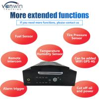 China OEM 8CH HD 1080P HDD Mobile DVR With 4G GPS WIFI MDVR For Fleet Management System for sale