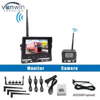 China 5 Inch Digital HD DVR Wireless Truck Backup Camera Monitor System Quad View Screen for sale