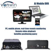 China 4CH 1080P AI Function Mobile DVR ADAS DMS Kit  DVR 4G GPS SD HDD MDVR Systems Vehicle for sale