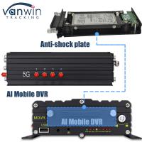 China 8CH AI ADAS DMS BSD Mobile DVR HDD MDVR 2TB Support Vehicle Tracking Platform Vehicle DVR for sale