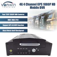China 4CH 4G HDD Mobile DVR GPS WiFi Live Video Car CCTV DVR Truck Cmsv6 System for sale
