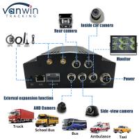 China 4CH 4G HDD Mobile DVR GPS WiFi Live Video Car CCTV DVR Truck Cmsv6 System for sale