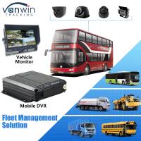 China 4CH 1080P Dual SD Card Mobile DVR Support Oil Sensor 4G Real Time Video Monitoring GPS Tracker for sale