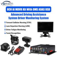 China 8CH 1080p 4G AI Mobile DVR With ADAS DMS BSD Camera System GPS Mobile DVR For Truck for sale