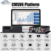 China CMSV6 4CH Dual SD Card Mobile DVR 4G GPS Real Time Monitoring Video Surveillance MDVR for sale