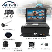 China Full Hd 1080P 8CH Mobile DVR H.265 CMSV6 Bus Driver 4G Wifi MDVR Car Camera Bus Truck for sale