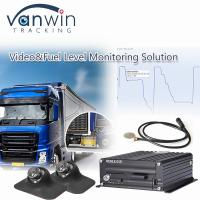China 5G 4CH Full HD Mobile DVR Live Stream With GPS Fuel Level Monitoring Vehicle CCTV for sale