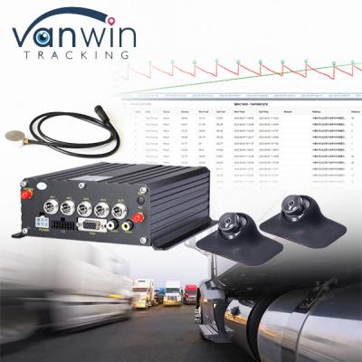 China Easy Intall Vehicle Cctv MDVR Ultrasonic Fuel Oil Diesel Liquid Level Monitoring Fleet Monitoring for sale
