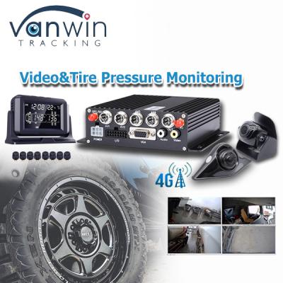 China 4CH 8CH SD Mdvr Tire Pressure Fuel Monitoring Driving Recorder Fleet Tracking Management for sale