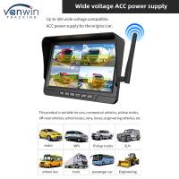 China 7 Inch Wireless Car Monitor Solar Camera Kit With IP68 CCTV Security Wireless Camera for sale