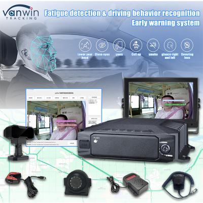 China 8CH 1080P HDD AI Mobile DVR Security Systems With 4G GPS WIFI ADAS DSM BSD for sale