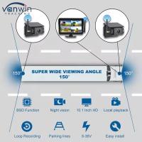China 10.1 Inch Car Monitor Solar Power Wireless Surveillance CCTV System Camera Security for sale