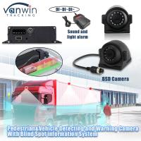 China 1080P AHD IP69K BSD AI Camera Blind Spot Detection System Aid With Sound And Light Alarm for sale