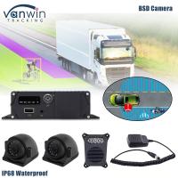 China 1080P AHD IP69K BSD AI Camera Blind Spot Detection System Aid With Sound And Light Alarm for sale