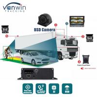 China 1080P AHD IP69K BSD AI Camera Blind Spot Detection System Aid With Sound And Light Alarm for sale