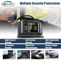 China 4CH GPS 4G Real Time Monitoring Mobile DVR External Tire Pressure Alarm Monitor System for sale