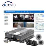 China 4CH 3G 4G GPS WIFI 1080P HD mobile surveilance dvr Video System for sale