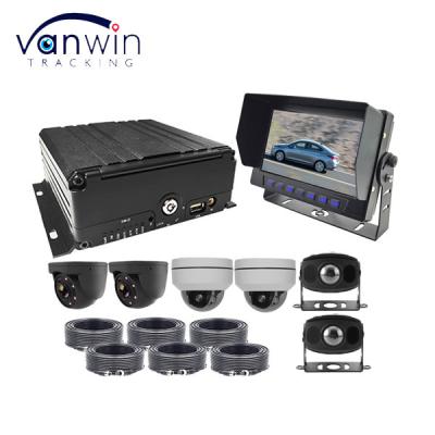 China 6ch 4g Realtime Video Streaming HDD Mdvr 1080p GPS Wifi For Vehicles Monitoring for sale