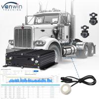 China 8CH Mobile DVR For Car Fuel Monitoring System And Fleet Management GPS For Truck Drivers for sale