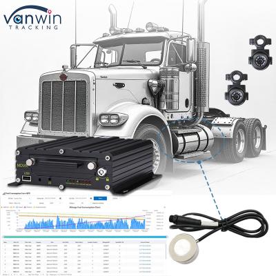 China 8CH Mobile DVR For Car Fuel Monitoring System And Fleet Management GPS For Truck Drivers for sale
