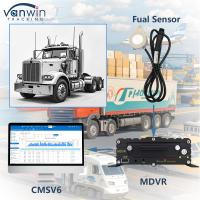 China 8CH Mobile DVR For Car Fuel Monitoring System And Fleet Management GPS For Truck Drivers for sale