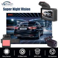 China 2K 1080P Dual Dash Cam WiFi APP Control Night Vision Parking Monitor G-Sensor For Car for sale