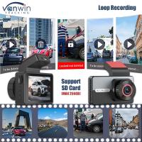 China 2K 1080P Dual Dash Cam WiFi APP Control Night Vision Parking Monitor G-Sensor For Car for sale
