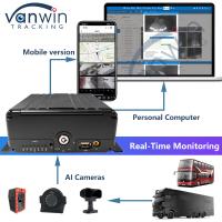 China 8CH AI Mobile DVR With ADAS DMS BSD 4G And GPS vehicle black box For Vehicle Security for sale