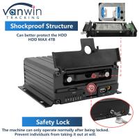 China 8CH AI Mobile DVR With ADAS DMS BSD 4G And GPS vehicle black box For Vehicle Security for sale