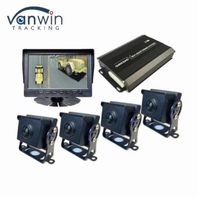 China 3D 360-Degree Car Camera Recorder System for Truck Bus Match AHD 7 / 9 / 10.1 Inch Monitor for sale