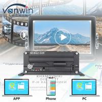 China 4CH 1080P HDD Mobile DVR 4G GPS Real Time Monitoring And Tracking Data Storge Device for sale