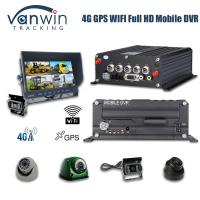 China 4CH 1080P HDD Mobile DVR 4G GPS Real Time Monitoring And Tracking Data Storge Device for sale