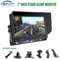 China AHD Monitor 4 Channel 7 Inch Full HD1080P MDVR Split Display Car Monitor For Vehicle for sale
