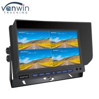 China 7-inch AHD Quad-Channel Split Car Monitor Vehicle Display Monitoring System for sale