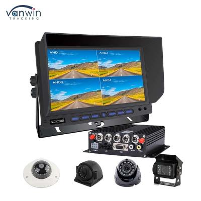 China 4 - Channel 7 - Inch Split Screen Car Monitor – Supports AHD & CVBS Mixed Video Input for Multi - Camera Vehicle Surveillance for sale