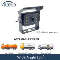 China 7 inch AHD 130 Angle Radar Reverse Side Rear View Vehicle Camera DC 5-25V Power Consumption for Bus Truck for sale