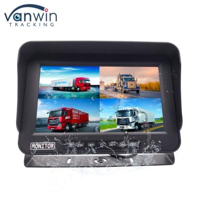 China 4 CH AI Vehicle Monitoring System IPX69 Waterproof Explosion-proof 10-inch AHD Display for sale