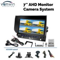 China 7-inch AHD Quad-Channel Split Car Monitor Vehicle Display Monitoring System for sale