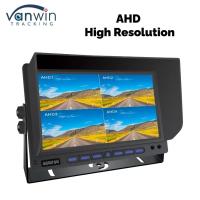 China 7-inch AHD Quad-Channel Split Car Monitor Vehicle Display Monitoring System for sale