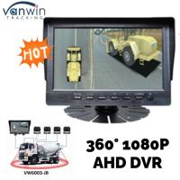China 360-degree AHD DVR 7 / 9 / 10.1-inch Car Camera Recording System For Trucks Buses for sale