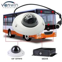 China Night Vision AHD 720P 1080P 2MP Vehicle Indoor Dome Camera With Aviation Connector & Audio Input Optional for sale