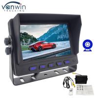 China Mini Car Rear View Monitor 5 Inch In-car High Definition  Display For Taxi Bus Truck RV for sale