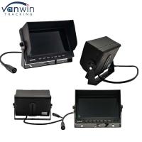 China 7 - Inch Car Monitor with VGA Input – CCTV Security Screen with Sun Visor & U-Mount Bracket for Vehicle Surveillance for sale