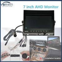 China AHD 1080P MDVR Monitor 7 Inch Split Display Monitor SD Card  Camera Rear View Reversing Kit for RV Motorhome Truck Bus for sale