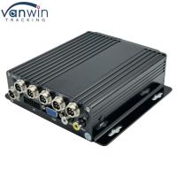 China 4G GPS MDVR 4 CH SD Card Video Recoder Dual Card Dual Standby For Vehicle Safety Monitoring for sale