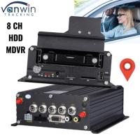 China Professional 1080P High Definition 8CH HDD Mobile DVR System for Vehicle Tracking for sale