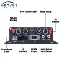 China Advanced AI Vehicle Monitoring System 1080P 4 Channel MDVR Driving Assistance for sale