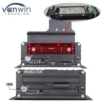 China Professional 4CH HDD DVR Support ADAS DMS BSD Function 4G GPS Vehicle Tracker for sale