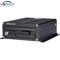 China Professional 4CH HDD DVR Support ADAS DMS BSD Function 4G GPS Vehicle Tracker for sale