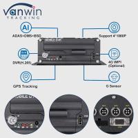 China 1080P 4CH HDD DVR 5G GPS Tracker Vehicle Monitoring System For Fleet Safety for sale